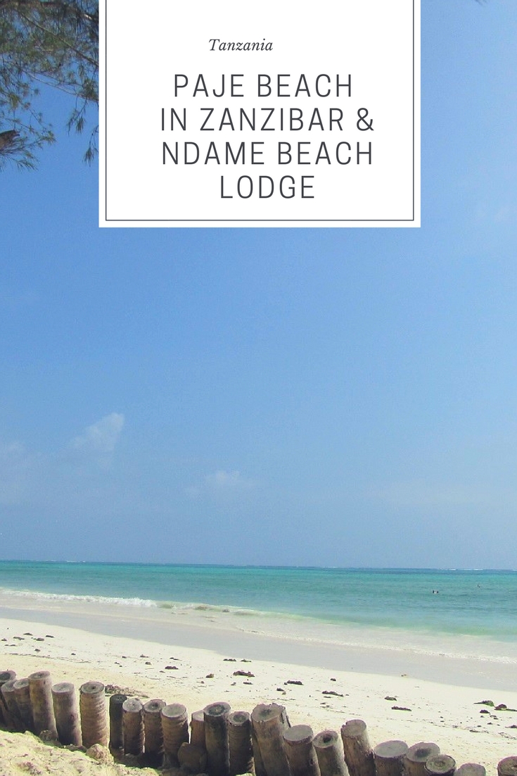 Zanzibar: Ndame Beach lodge has bungalows right on the beach in Paje ...