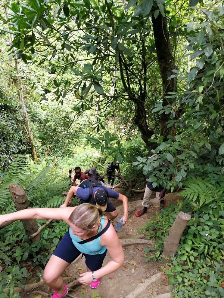 Waterfall hike at Mount Meru in Arusha – Travel the World with Taru